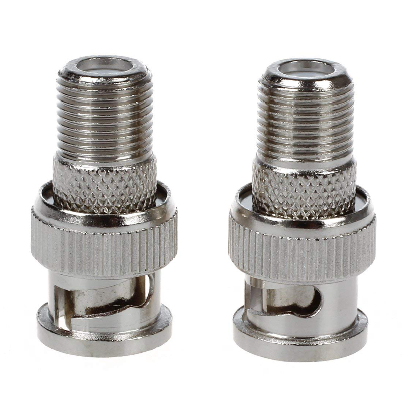 Adapter “F” connector female to BNC male