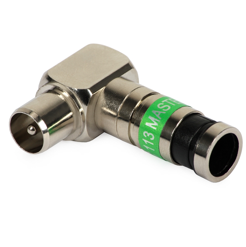 Φις πρεσσαριστό γωνιακό RF αρσενικό X Master IEC 113, E3008 Compression ...