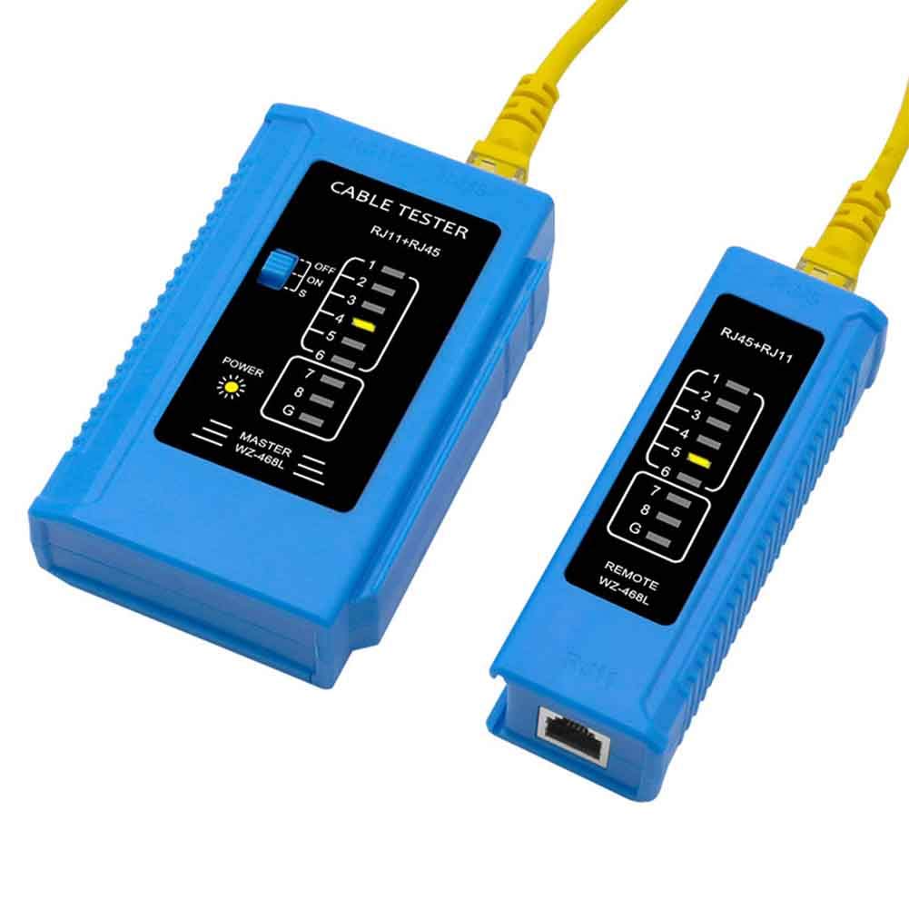 KBS 468L Network Cable Tester Ethernet ,RJ45 ,LAN, Phone Line Tester ...