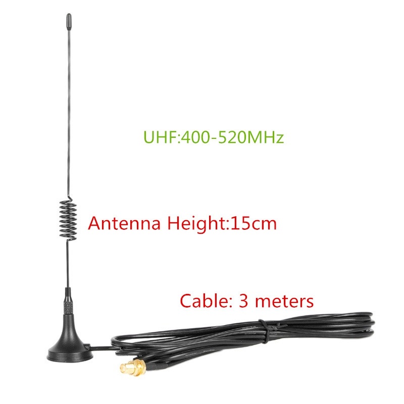 Εξωτερική Μαγνητική Κεραία SMA-Female για Baofeng BF-888S UV5R BF888S ...