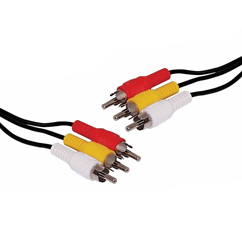 Καλώδιο 3x RCA Αρσενικό σε 3x RCA Αρσενικό 1.5μ