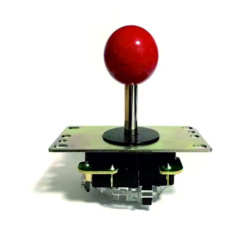 Arcade Joystick Rocker με Κόκκινη Μπίλια και Μεταλλική Βάση | KalemisBros